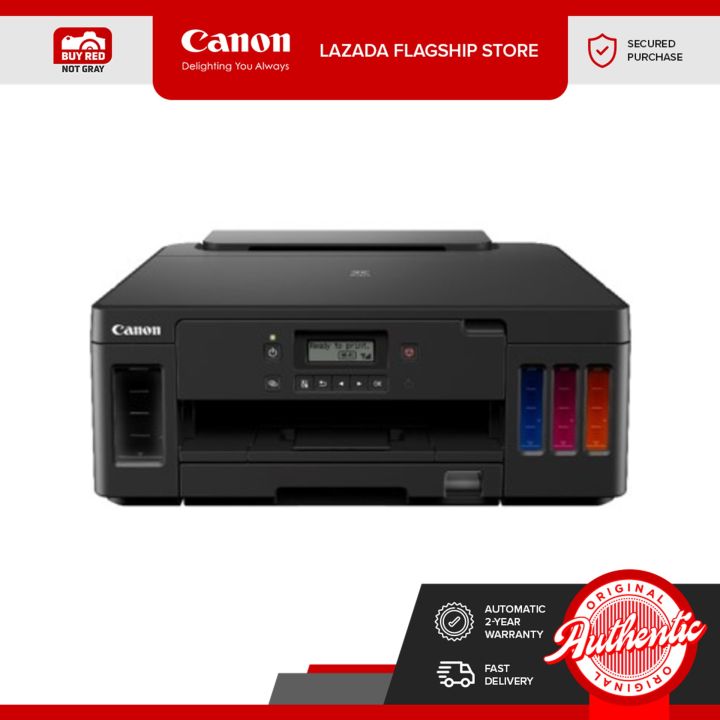 Canon PIXMA G5070 Ink Tank Wireless Printer - Print | 2 Year Warranty ...