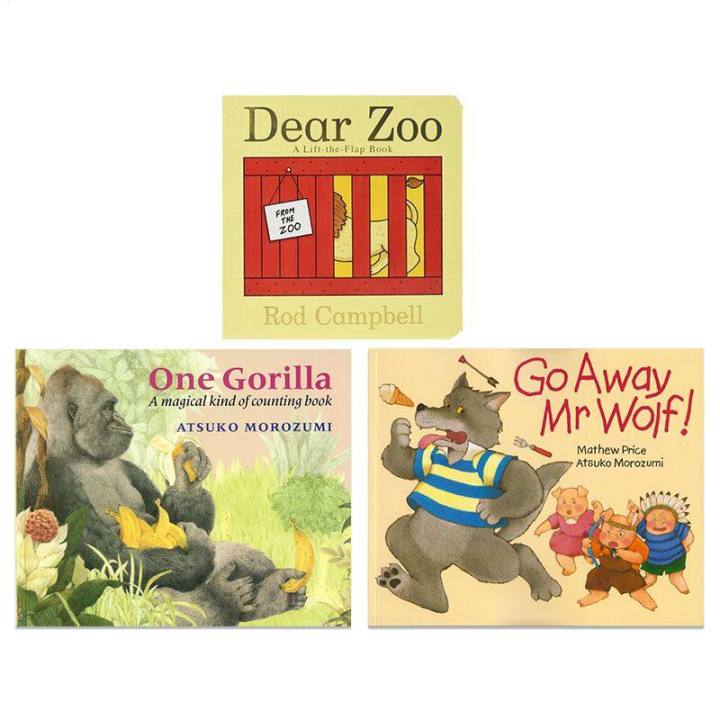 Dear zoo go away, wolf one gorilla | Lazada PH