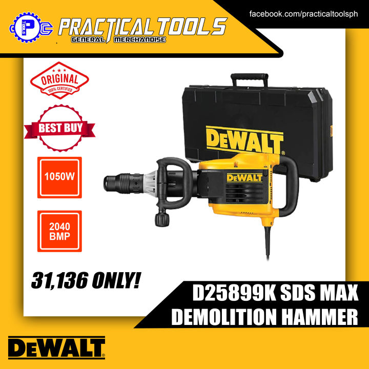 DeWalt D25899k SDS-MAX 10Kg Demolition Hammer | Lazada PH