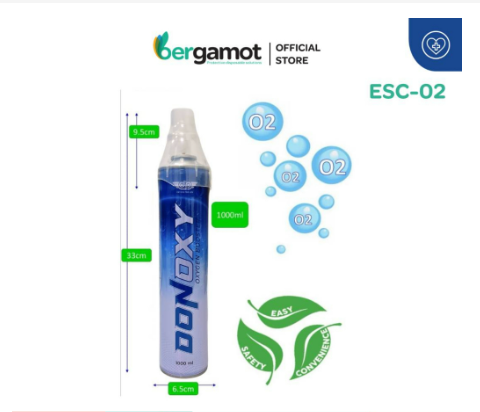 ESC Portable Oxygen Inhaler (1000ml) (EXP:5/9/2026) | Lazada