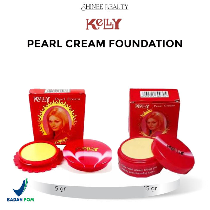 Kelly Pearl Cream 15gr - 5gr | Krim Wajah | Foundation | Lazada Indonesia