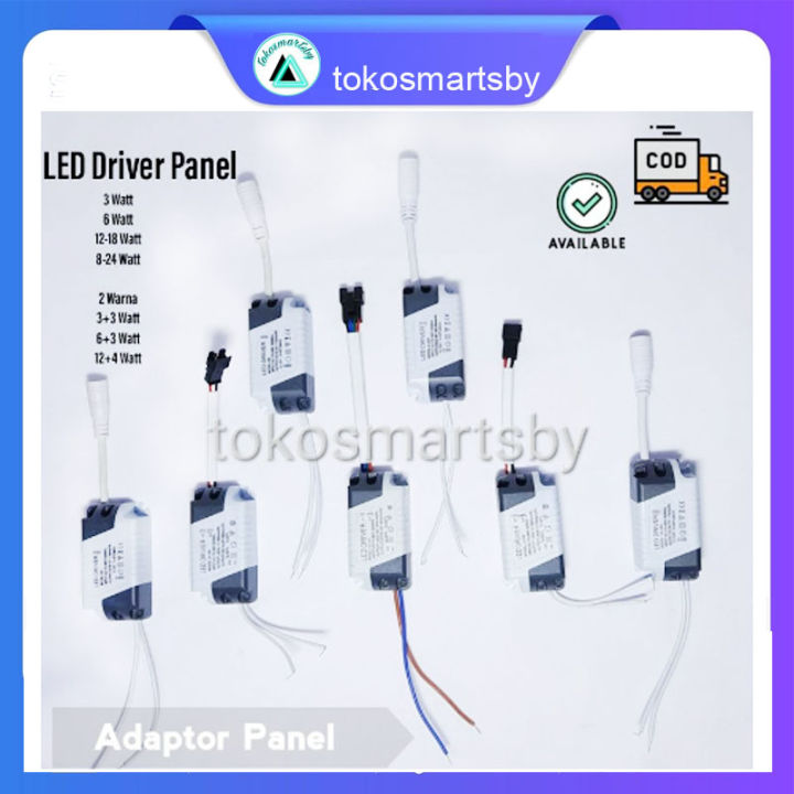 Led Driver Lampu Downlight Panel 3 Watt 6 Watt 12 Watt 18 Watt 24 Watt ...