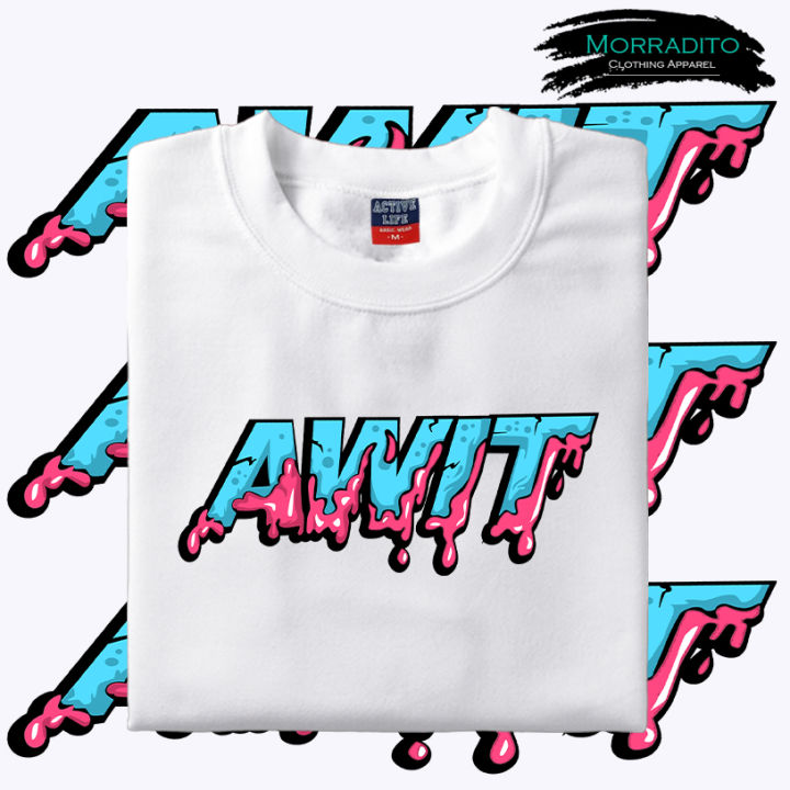 AWIT CLASSIC ORIG T-SHIRT GOOD QUALITY COTTON COD | Lazada PH