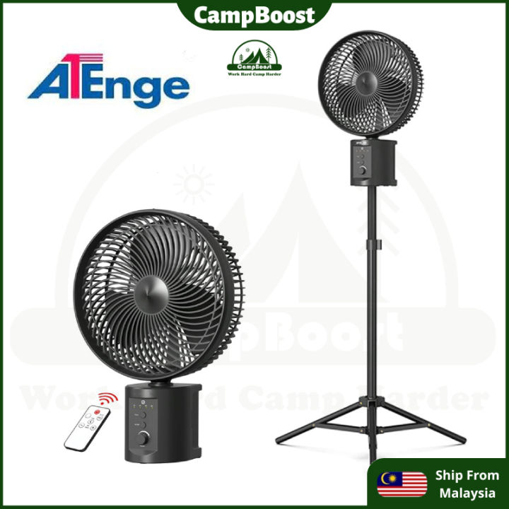 CampBoost Atenge Camping Fan Camping Kipas 10 Inches Battery ...