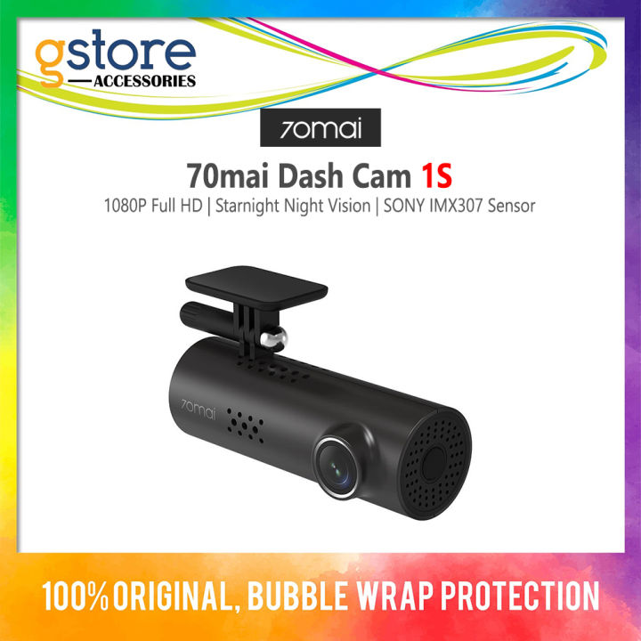 70mai Smart Dash Cam 1S, Car Camera (Full HD 1080P, Sony IMX307 Sensor ...
