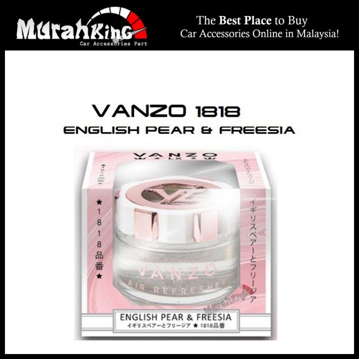 1 pcs Vanzo Car Air Refresher Perfume (1818 English Pear & Freesia ...