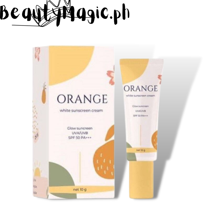Original Orange white sunblock Foundation Spf 50 THAILAND ] helping to ...