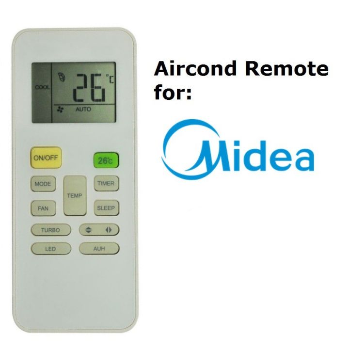 Midea Aircond Air Conditioner remote control | Lazada