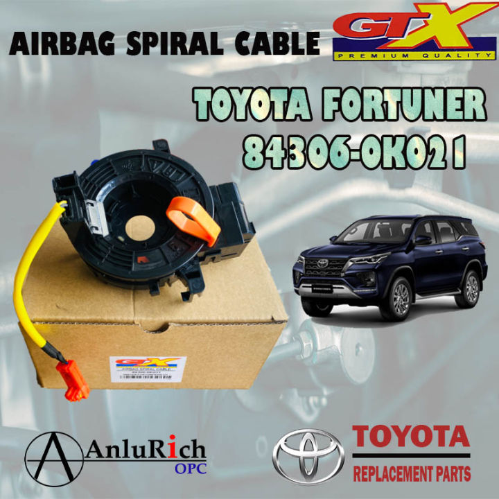 SPIRAL CABLE TOYOTA FORTUNER GTX PART NO: 84306-0K021 | Lazada PH