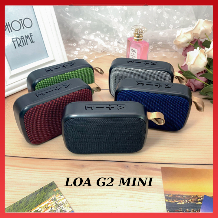 Loa bluetooth mini G2 không dây , Loa Bluetooth mini bọc vải sang Trọng, Nghe nhạc cực hay -Bảo ...