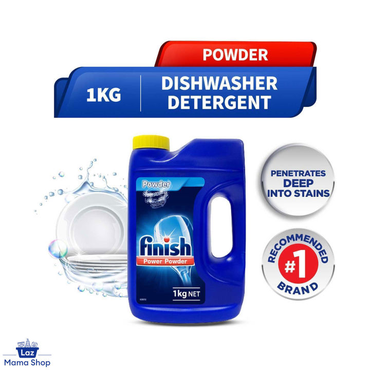 Finish Dishwasher Detergent Power Powder 1kg (Laz Mama Shop) | Lazada ...