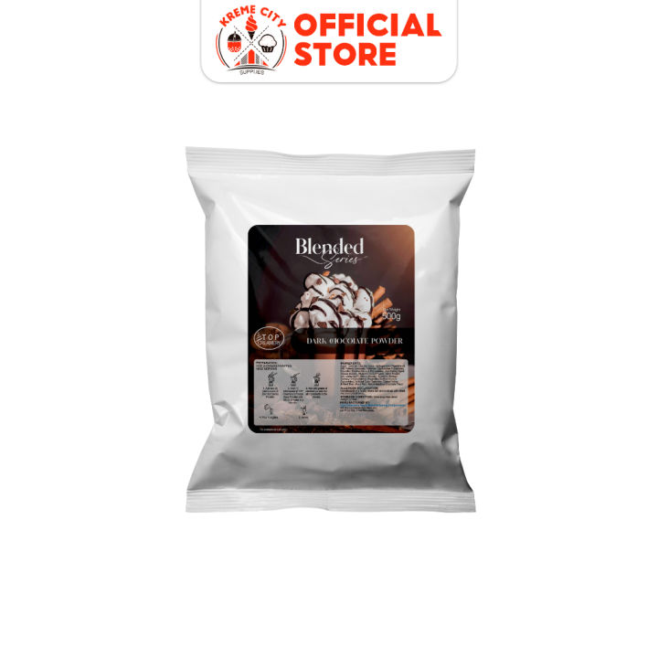 TOP Creamery Blended Series Dark Chocolate Powder Beverage Drink Mix ...