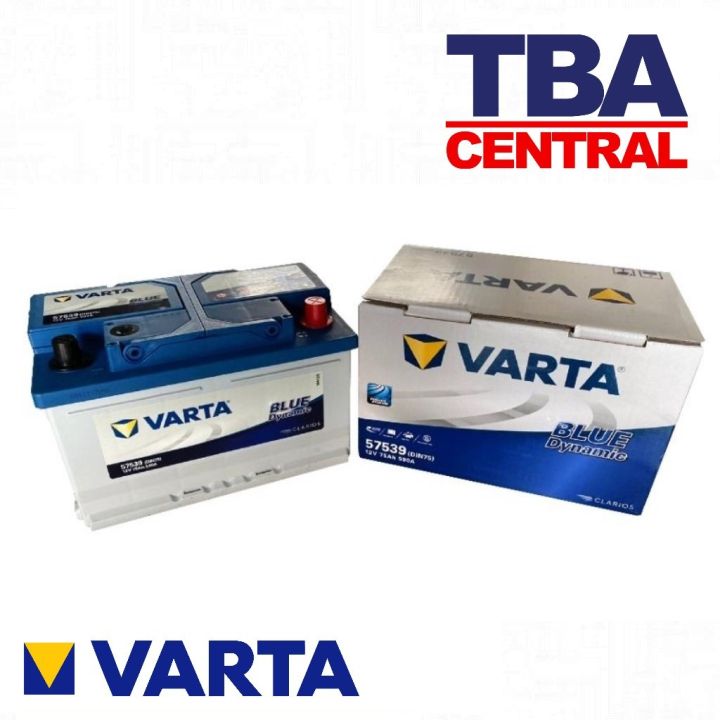 VARTA BLUE DYNAMIC DIN75 CAR BATTERY QR-3113880 | Lazada PH
