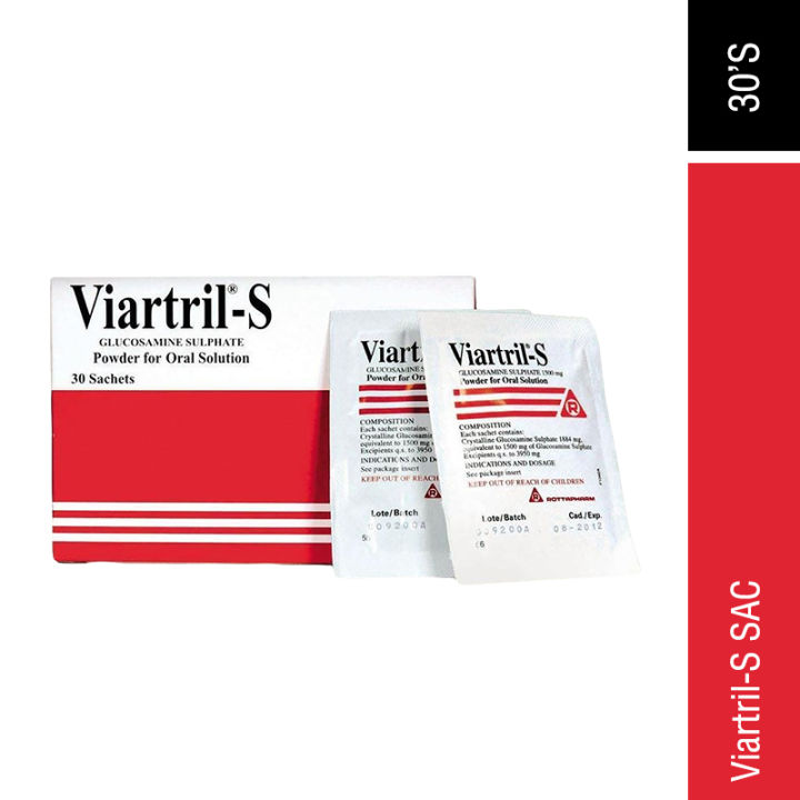 Viartril-S 1500mg Powder Sachet 30's | Lazada