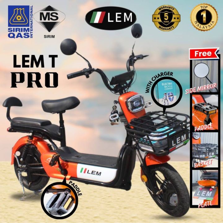 NEW!! LEM 2025 ELECTRIC BICYCLE/ ELECTRIC SCOOTER | Lazada