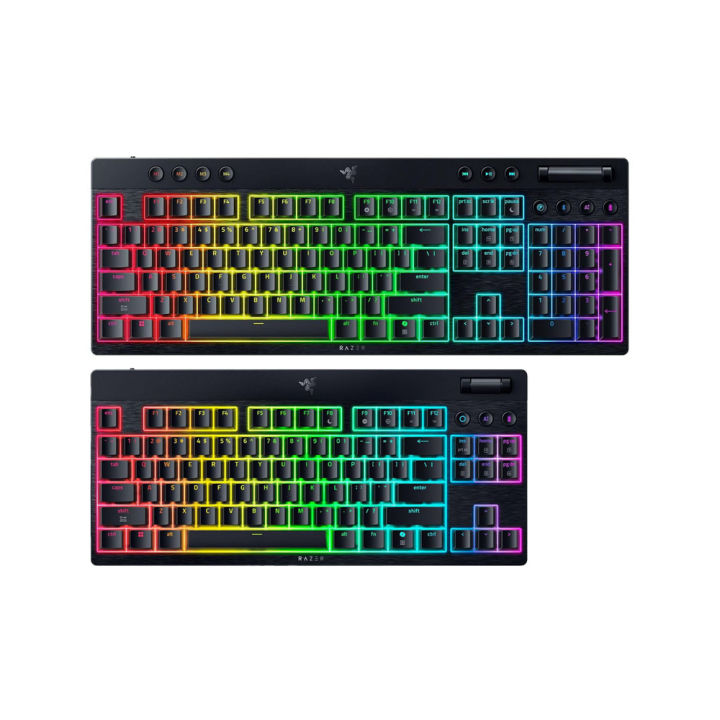 Razer BlackWidow V4 Low-Profile HyperSpeed Wireless Gaming Keyboard ...