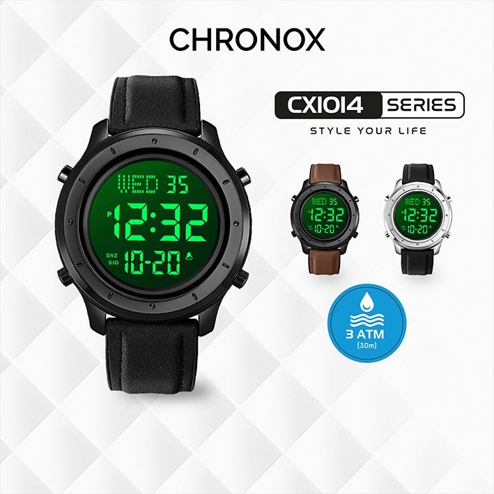 CHRONOX Jam Tangan Pria Digital Sporty - CX1014 | Lazada Indonesia