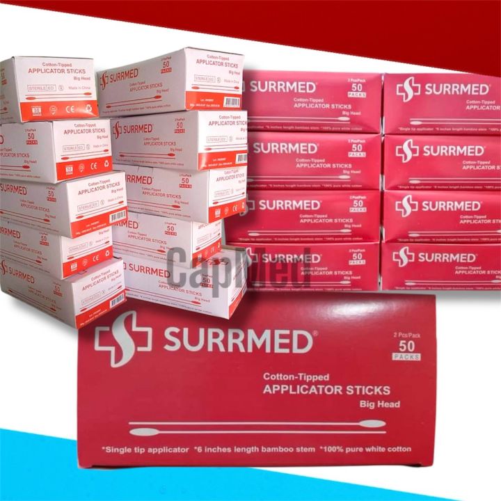 Cotton Applicator Sticks SmallHead100`s and BigHead50`s | Lazada PH