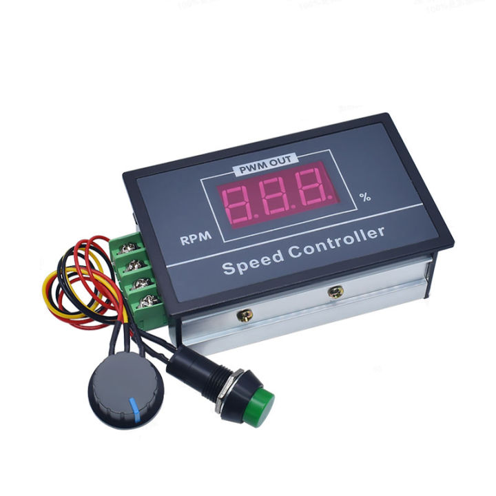 Digital Display PWM DC Motor Governor 6V12V24V48V Stepless Speed ...