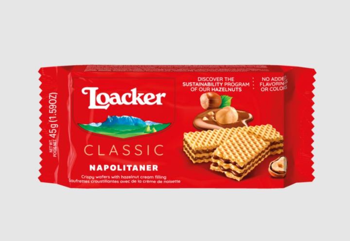 LOACKER BISCUITS WAFER 45G | Lazada
