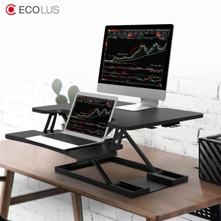 ECOLUS Ergonomic Standing Desk Table Adjustable computer table Standing ...