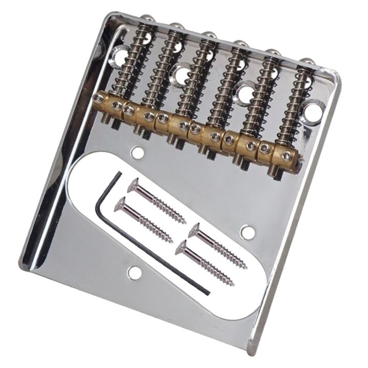 Electric Guitar Bridge Electric Guitar Fixed Bridge Pickup Bridge Set 6 ...