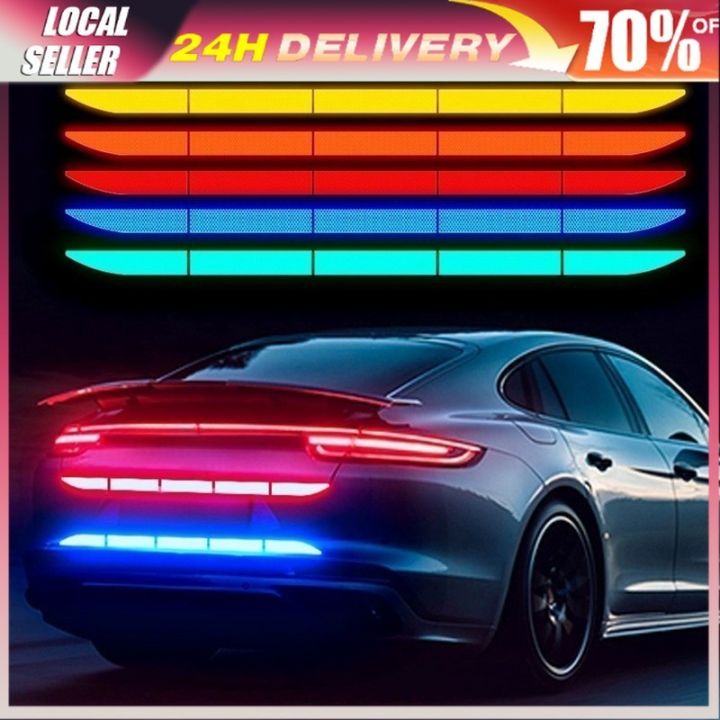 Shiny Warning Stickers for Car Light Sticker Night Driving Safety ...