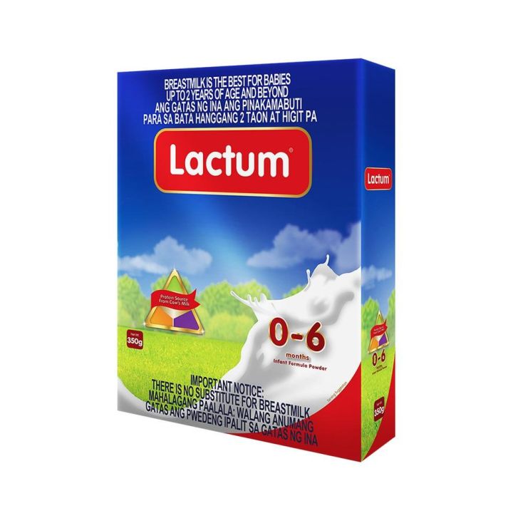 COD Lactum Infant Formula From 0 To 6 Months Plain 350g | Lazada PH