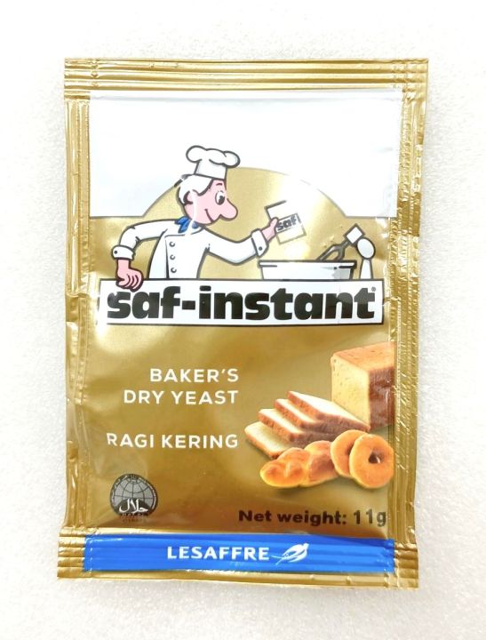 Yeast 11gm bread Saf instant yeast dry yeast / 面包酵母 / yis roti / READY ...