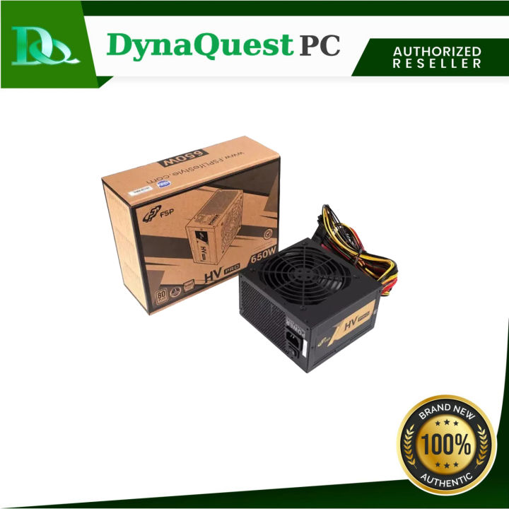 FSP HV PRO 650 650W Bronze 80+ FSP650-51AAC Power Supply | Lazada PH