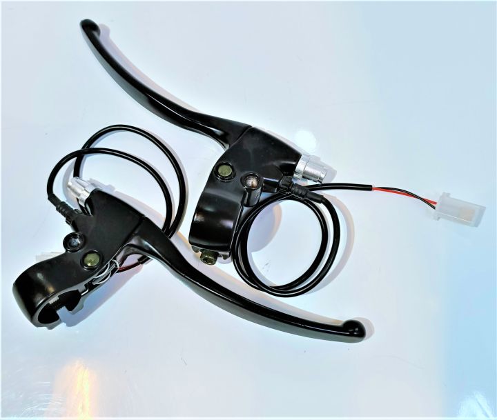 ebike brake lever, left and right, brake handle, with safety brake ...