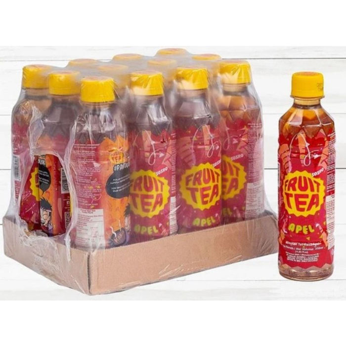 Fruit Tea Botol 350ml Minuman Teh Buah per Dus Karton isi 12 | Lazada ...