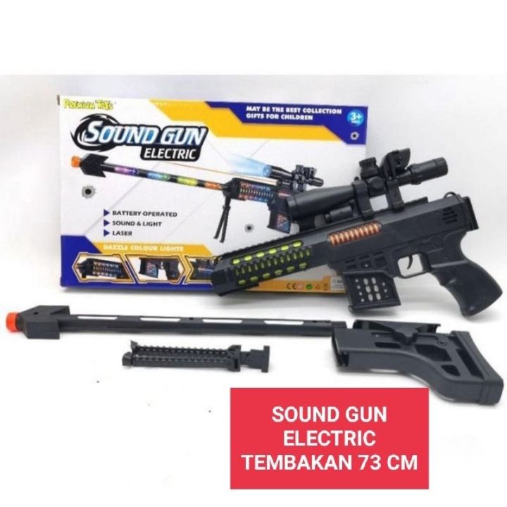 H0/ST - mainan pistol anak lampu dan suara / Sniper Gun Bo | Lazada Indonesia
