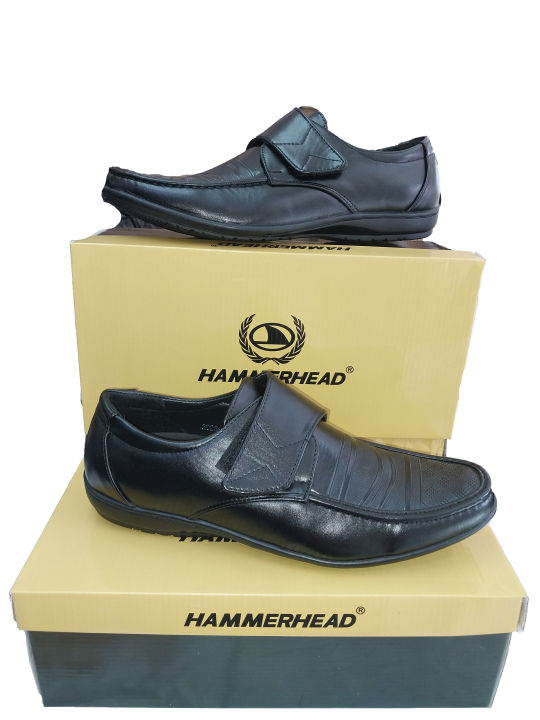 HAMMERHEAD Black Men's Formal Casual Slip on Shoes | 2023-2 | Lazada PH
