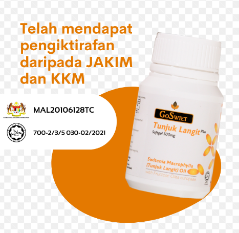 Ready Stock !!! GoSwiet Tunjuk Langit Plus Go Swiet Softgel Penawar ...