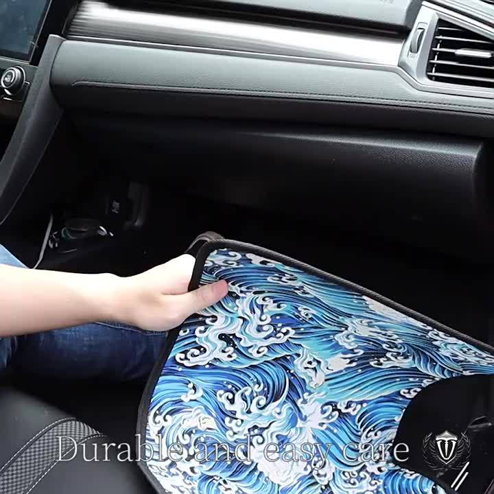 JDM Car Modification Interior Mat Japanese Sea Carp Non-Slip Foot Mat ...