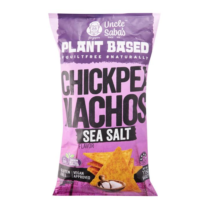 Uncle Saba's Plant Based Chickpeas Nachos- Sea Salt | Lazada Singapore