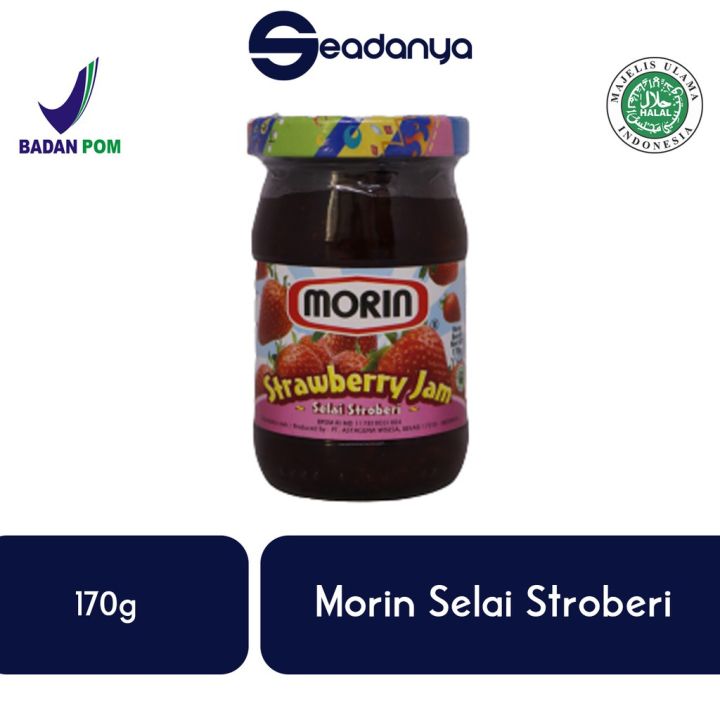 Morin Selai Strawberry 170gram - Selai Stroberi - Isian Roti, Kue ...