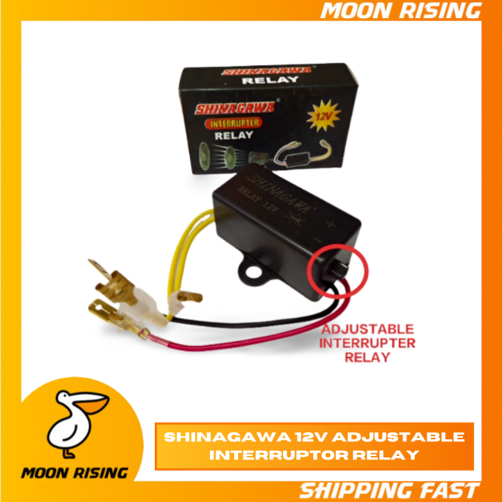 12 Volts Universal Motorcycle Interruptor Horn Relay Adjustable ...