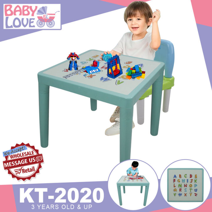 Baby Love 0710 Toy Plastic Study Table Learning Table Playtime Activity ...