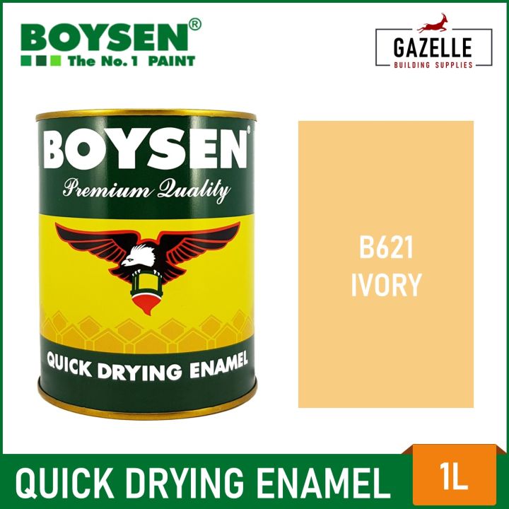 Boysen Quick Dry Enamel Ivory - 1L | Lazada Philippines