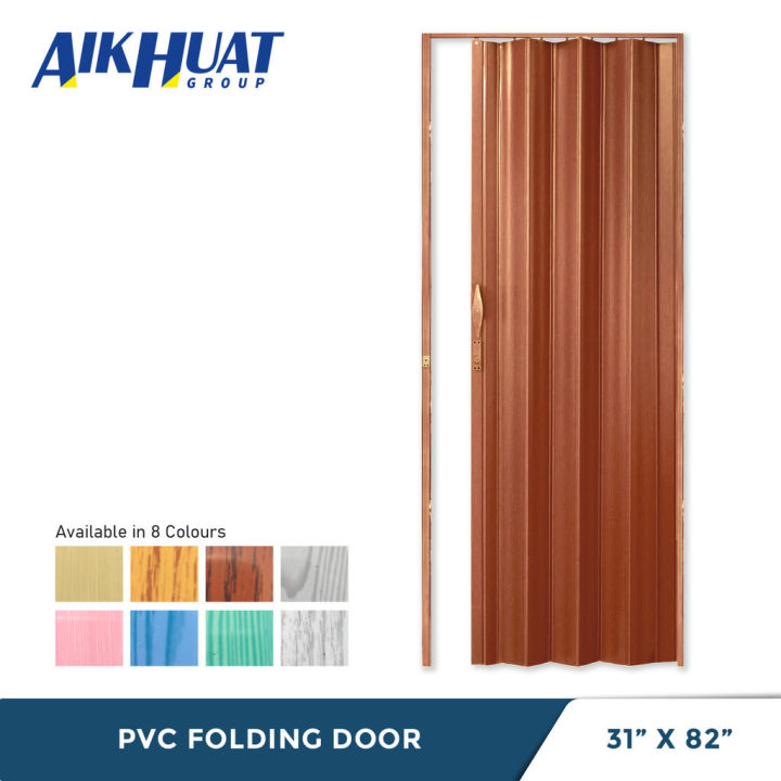 (Godziillar) 31” X 82” PVC Folding Door Toilet Door Room Divider Pintu ...