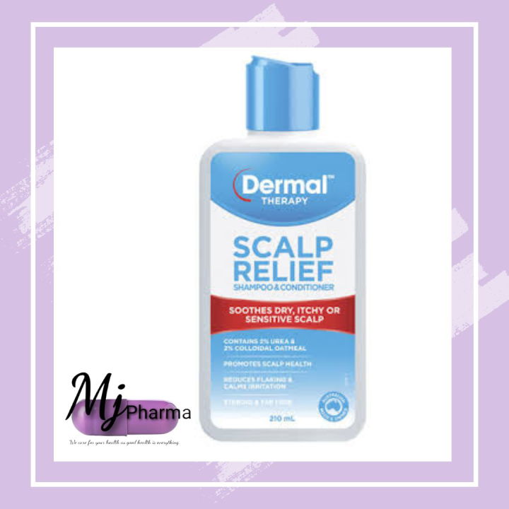 Dermal Therapy Scalp Relief Shampoo & Conditioner Soothes Dry, Itchy or ...