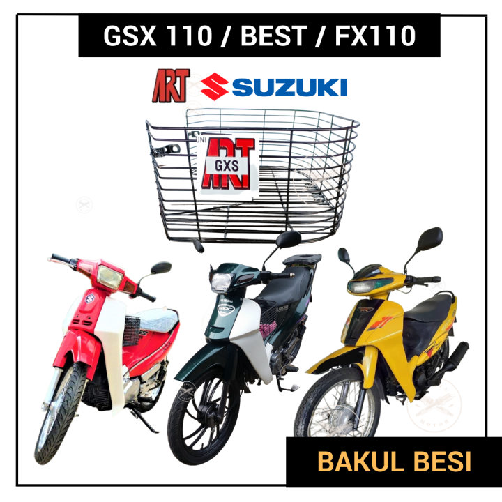 𝗔𝗥𝗧 𝗙𝗥𝗘𝗘 𝗧𝗔𝗣𝗔𝗞 𝗕𝗔𝗪𝗔𝗛 SUZUKI GSX 110 / BEST / FX 110 GXS METAL BESI ...