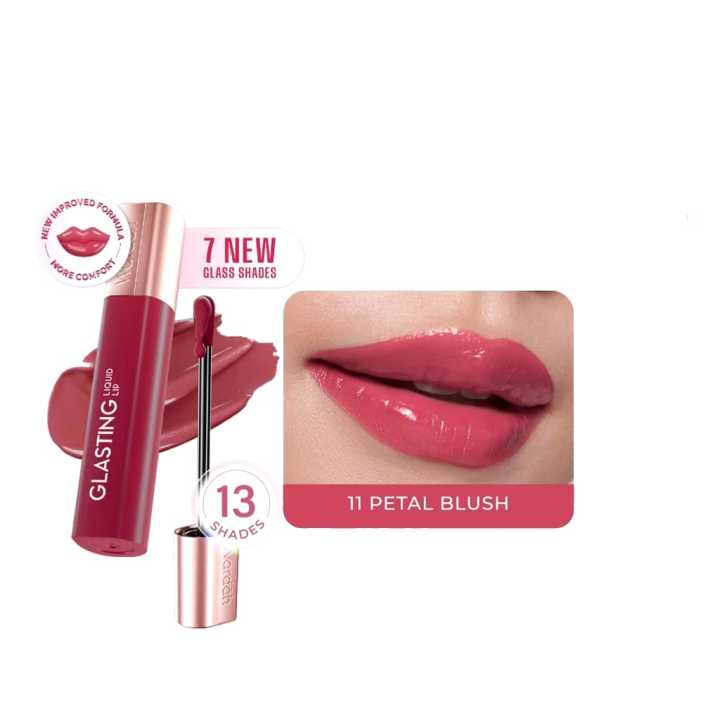 WARDAH GLASTING LIQUID LIP - HI PIGMENTED GLASS COLOR 3.5 GR - PROOMOO ...