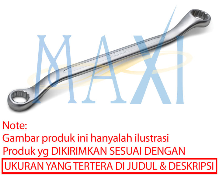 TEKIRO Kunci Ring - Sunk Panel (model rata) / Box End Wrench Sunk Panel ...