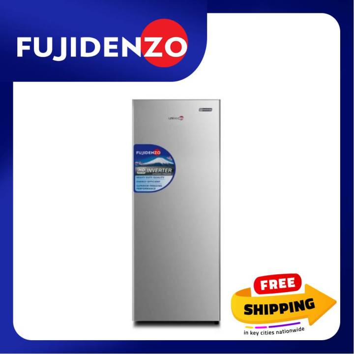 Fujidenzo 7 cu. ft. HD Inverter Upright Freezer IUF-70S (Stainless Look ...