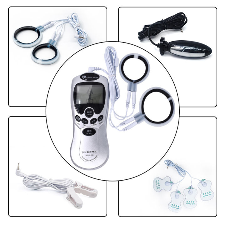 【Tech-savvy】 Electro Kit,Electric Rings For Men Clamps Plug Body ...