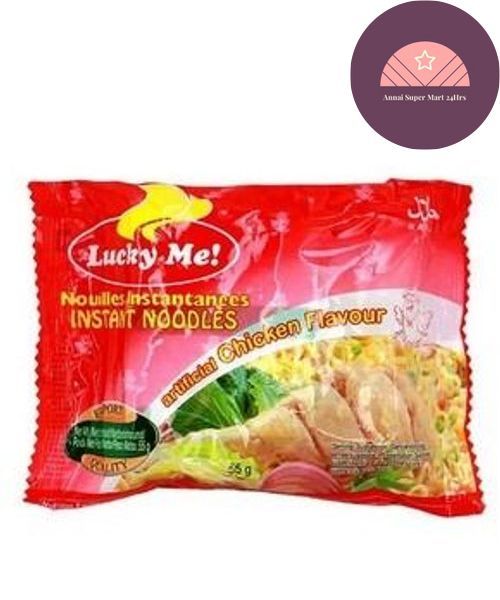 Lucky Me Chicken Flavour Noodles 55g | Lazada Singapore
