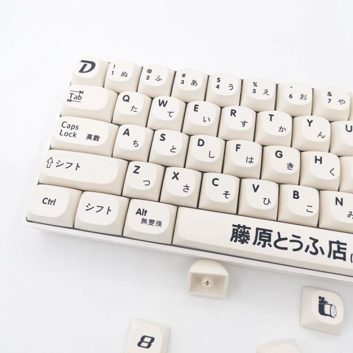 【Keycap Only】Minimalist AE86 Initial D Keycap Fujiwara Tofu Shop Keycap ...